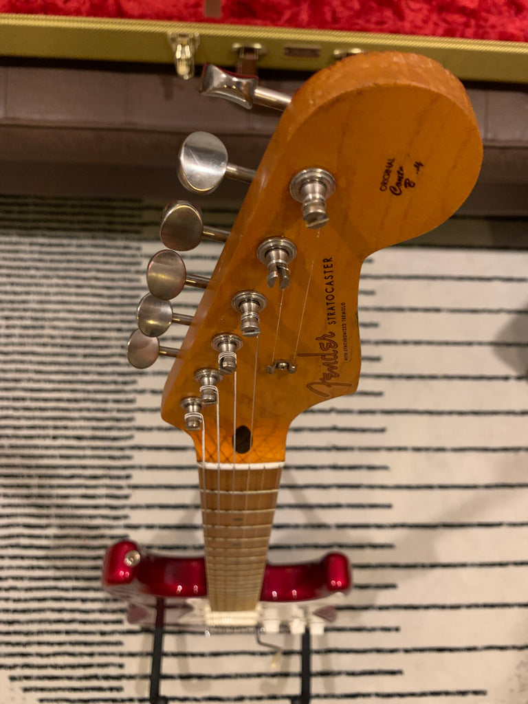 Glas Custom Dave Gilmour Fender Stratocaster Candy Apple Red 8.2LB ...